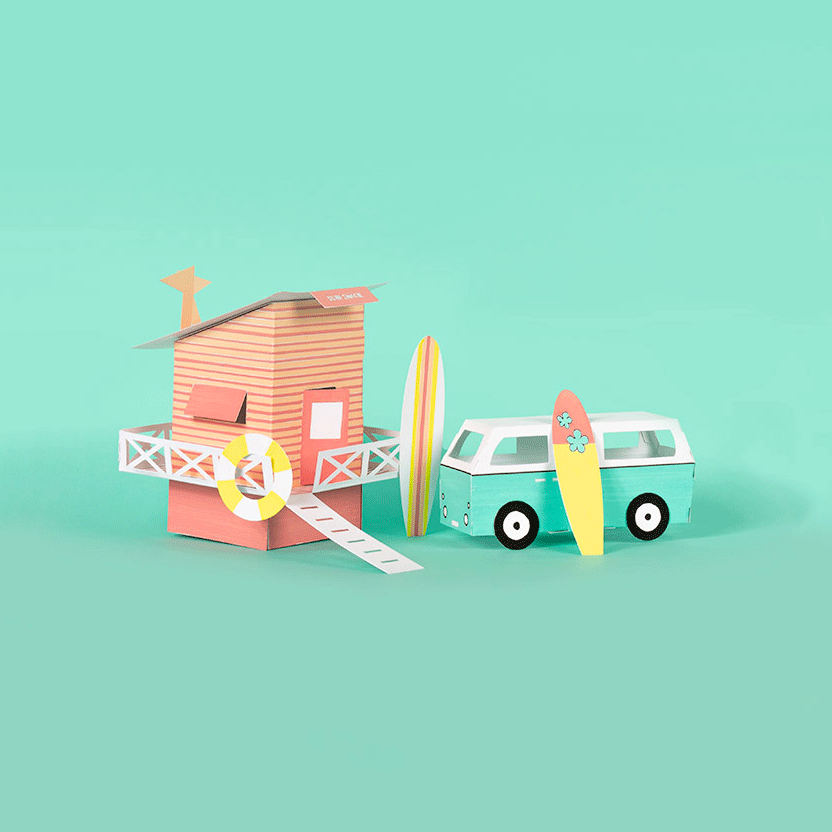 Maquette Malibu - Cinqpoints - THE NICE FLEET – The Nice Fleet