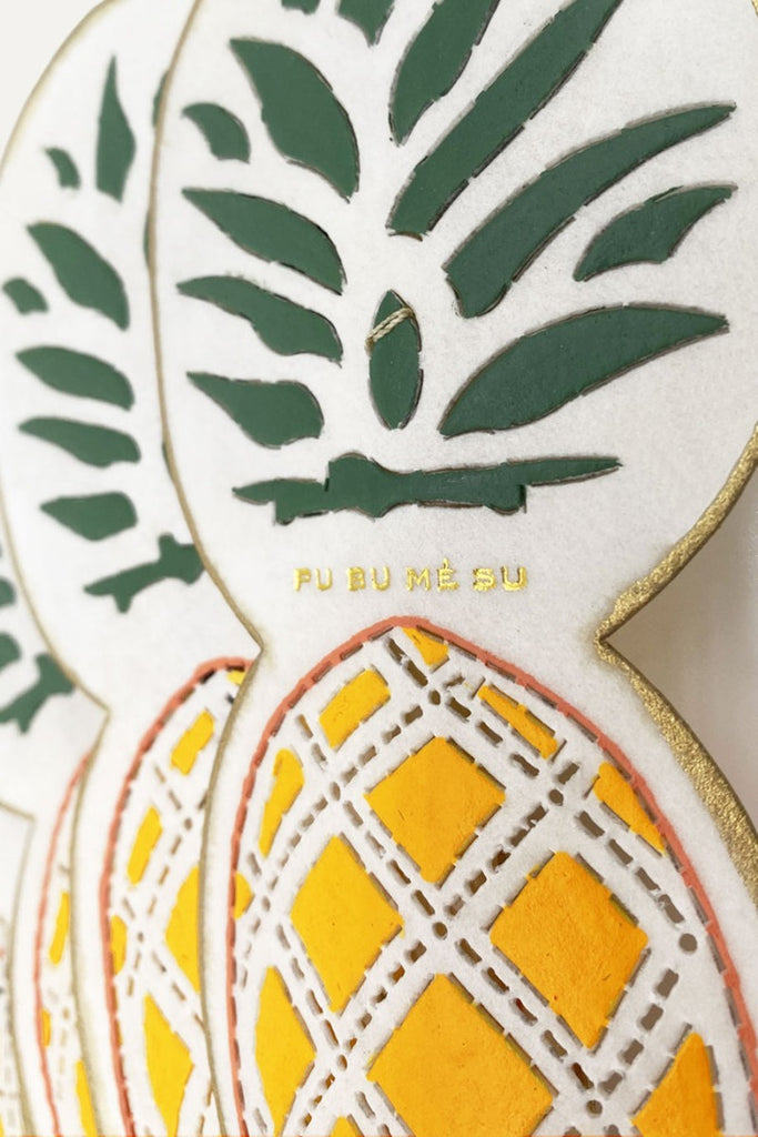 Large Pineapple Fan - PUBUMÉSU - THE NICE FLEET – The Nice Fleet