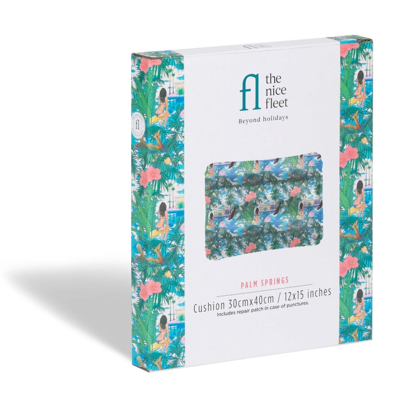 PALM SPRINGS beach cushion - THE NICE FLEET – The Nice Fleet