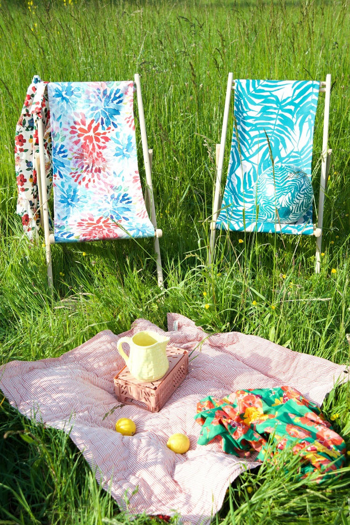 Deckchair canvas Bahia - THE NICE FLEET – The Nice Fleet