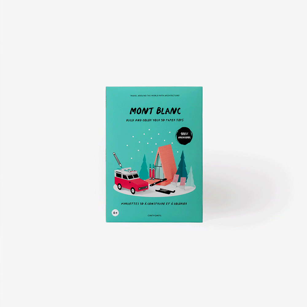 Maquette Mont Blanc - Cinqpoints - THE NICE FLEET – The Nice Fleet