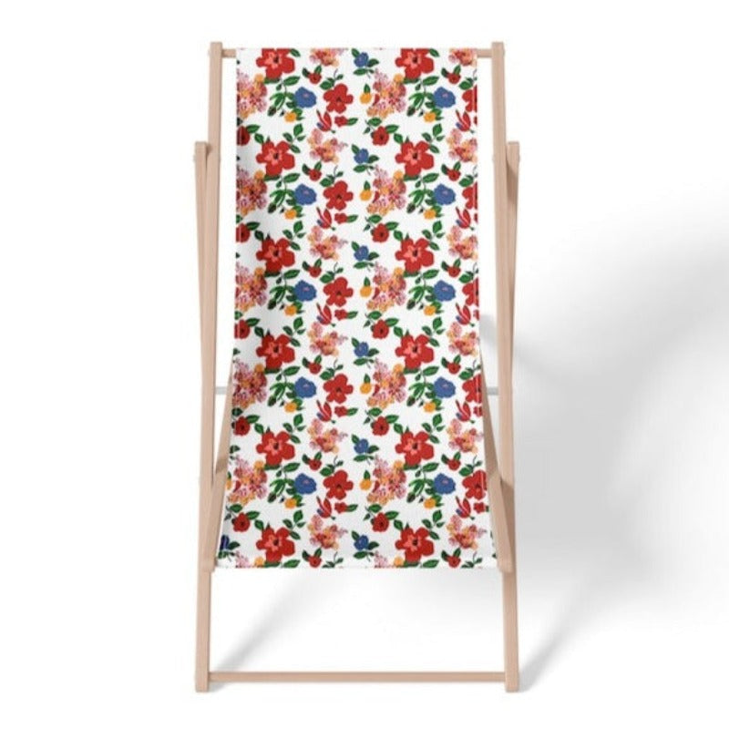 Toile transat Hibiscus - THE NICE FLEET x LUCAS DU TERTRE – The Nice Fleet